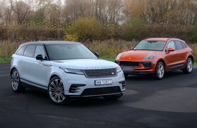 Porównanie: Range Rover Velar P400 Autobiography vs Porsche Macan 2.0 ...